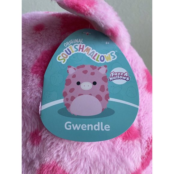 Squishmallows | Toys | Squishmallows Gwendle The Pig Fuzzamallow 6 Pink ...
